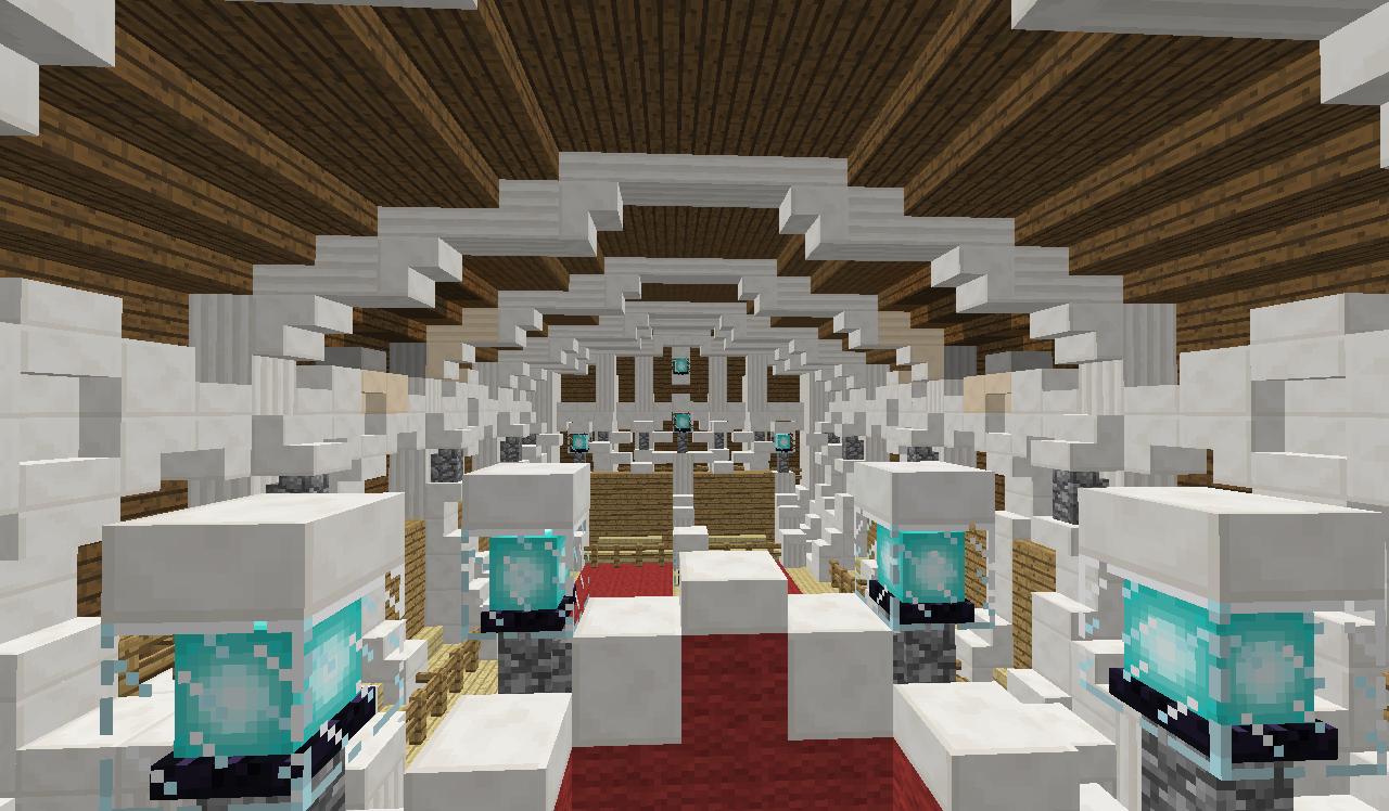 MineVast Network Spawn Hub Minecraft Map
