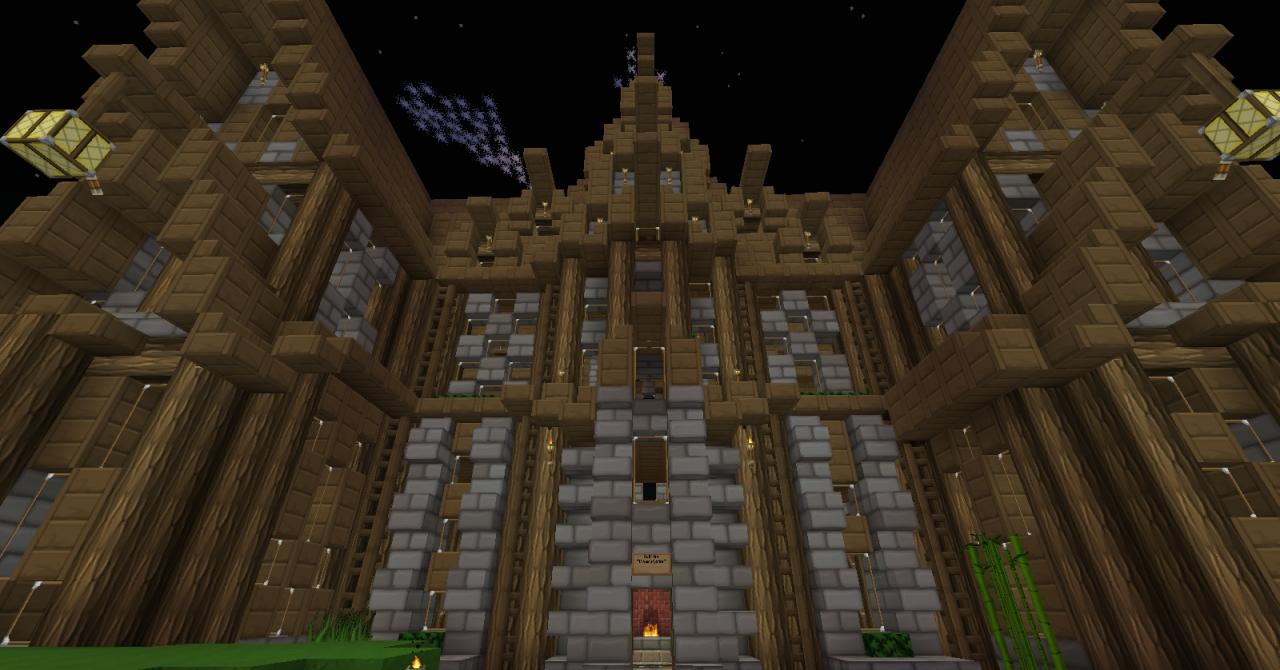 The Town Spawn Minecraft Map