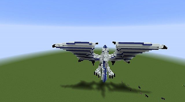 3d dragon from my sever Minecraft Map