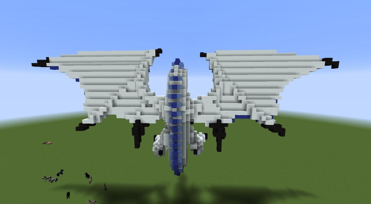 3d dragon from my sever Minecraft Map