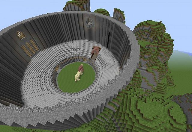 very simple arena Minecraft Map
