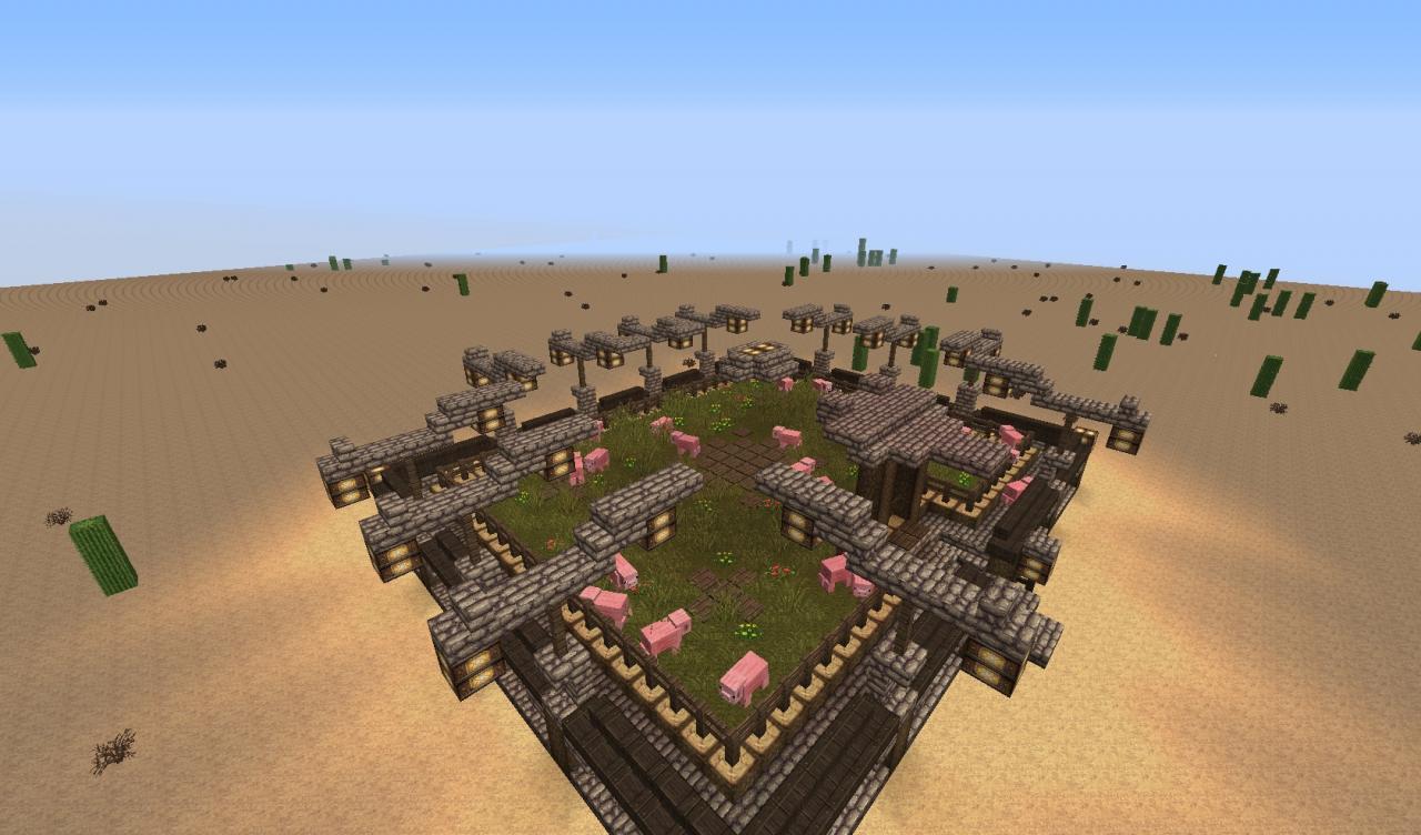 Pig Farm ( for servers ) Minecraft Map