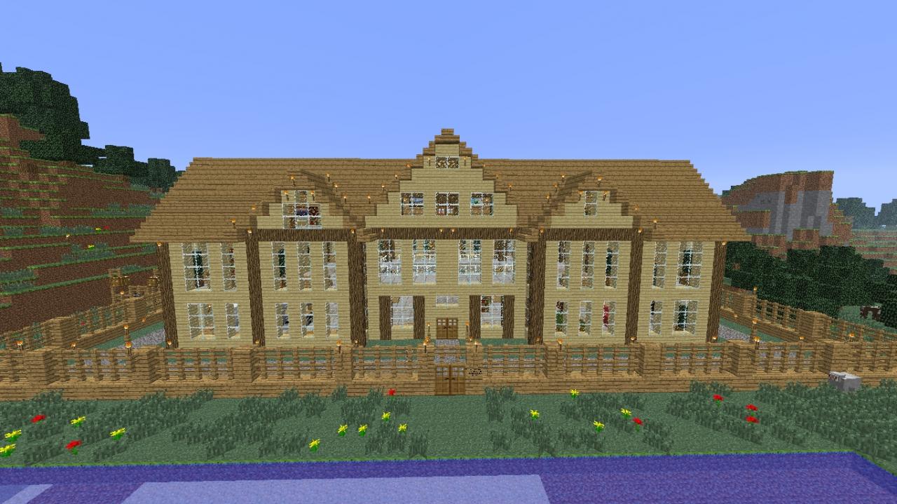 MANSION WOOD Minecraft Map
