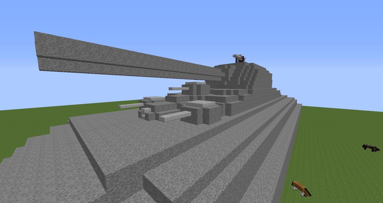 Heavy Tank Sturmtiger II Minecraft Map