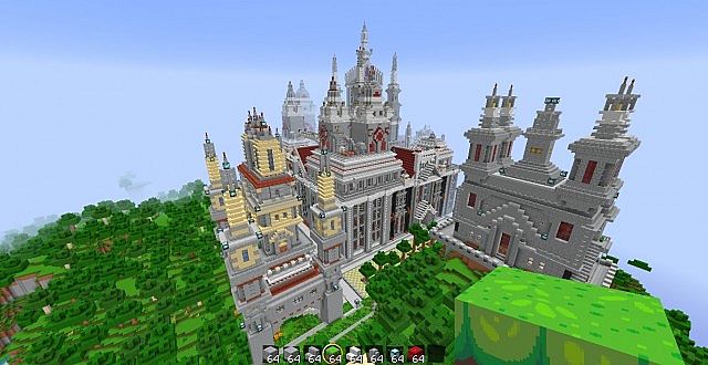 Forbiden alabaster palace Minecraft Map