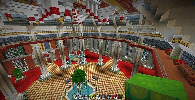 Forbiden alabaster palace Minecraft Map