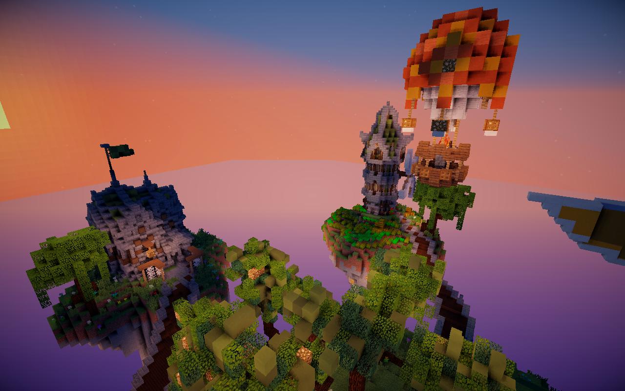 Tranquil Islands [Hub for Noble-Craft] Minecraft Map