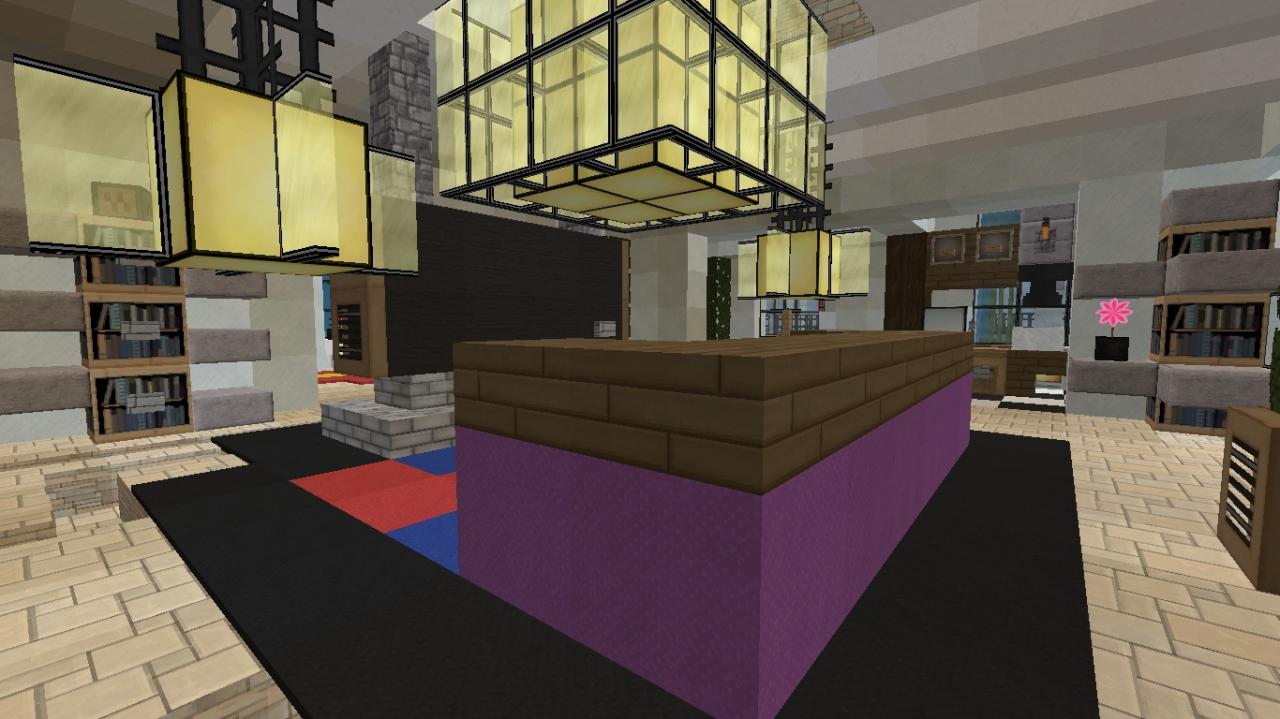 Symmetry--A Modern Mansion Minecraft Map