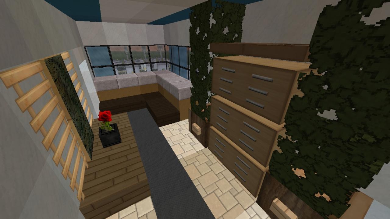 Symmetry--A Modern Mansion Minecraft Map