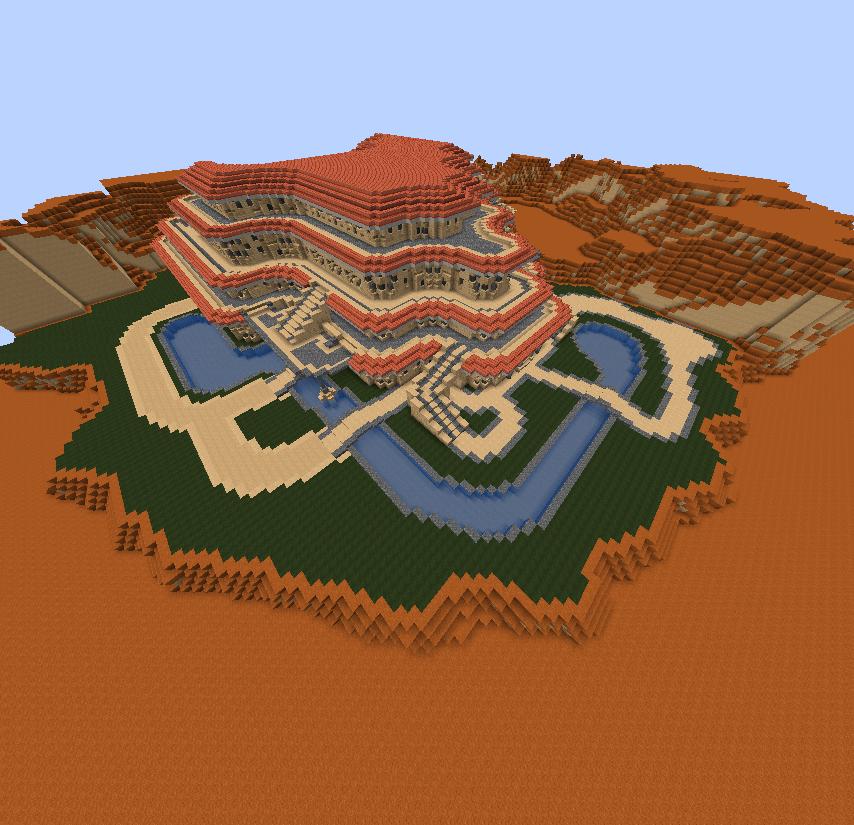 Sand Mansion Minecraft Map