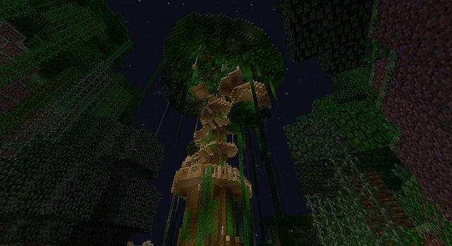 Captain Sparklez Jerry's Tree Recreation Minecraft Map