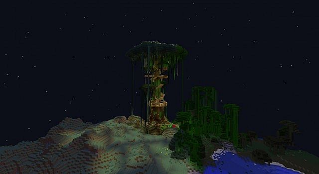 Captain Sparklez Jerry's Tree Recreation Minecraft Map