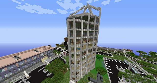 Skyscraper | Office of the president city Minecraft Map