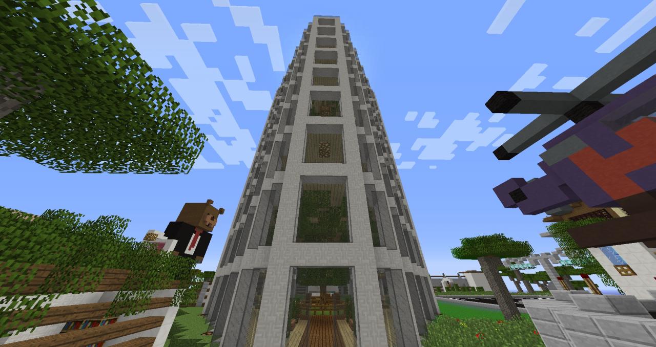 Skyscraper | Office of the president city Minecraft Map