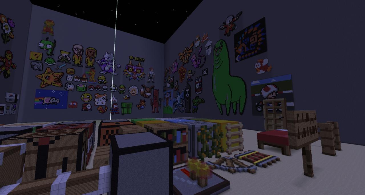 Minecraft Blocks, Art, Redstone and Structures Minecraft Map