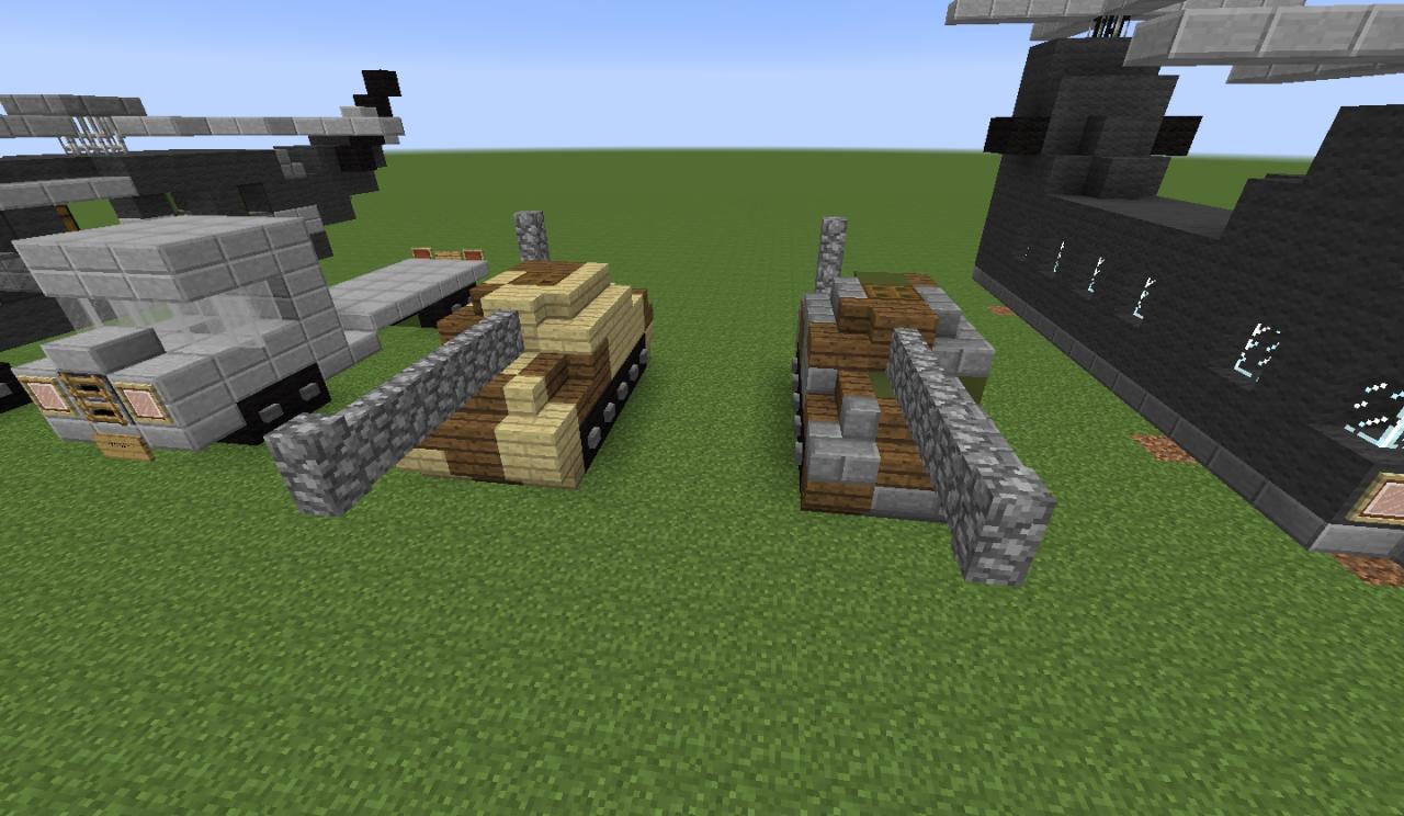 Military Vehicles Minecraft Map