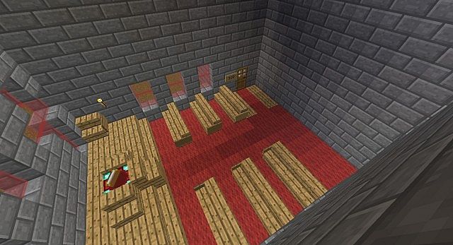 Monk Village (Monastery) Minecraft Map