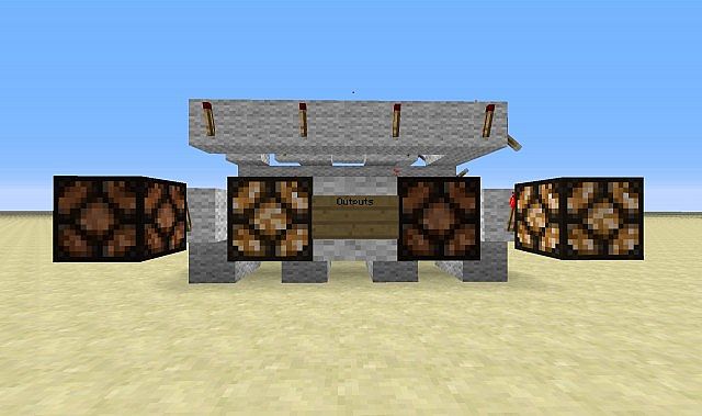 Expandable RS NOR Latch memory cell Minecraft Map
