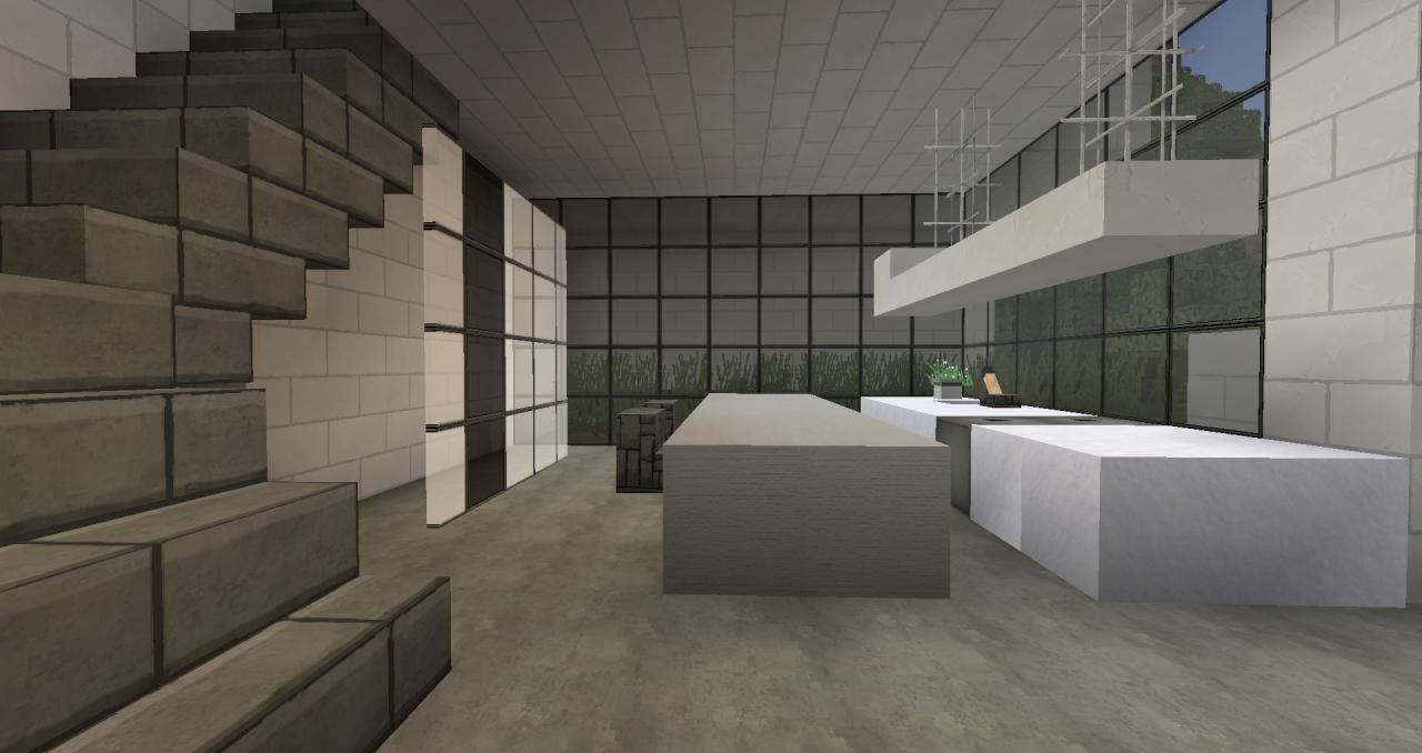 "Post Modern Home" - Experimental Concept Minecraft Map