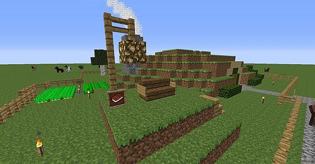 Bilbo's Hobbit Hole Minecraft Map