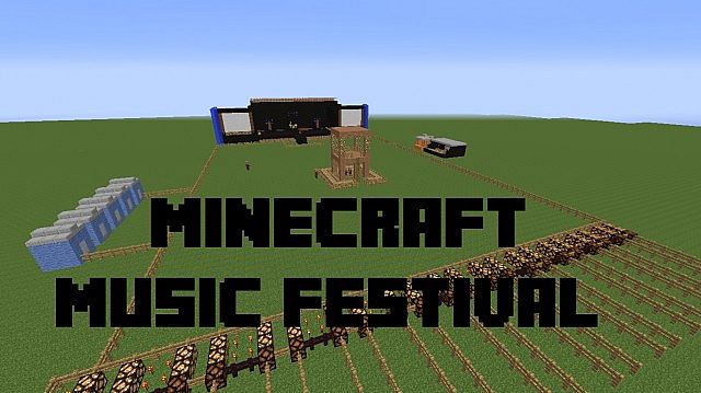 Minecraft Music Festival V1 Minecraft Map