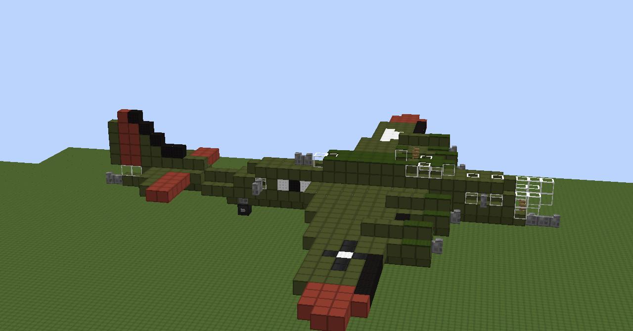 B-17G Flying Fortress Minecraft Map