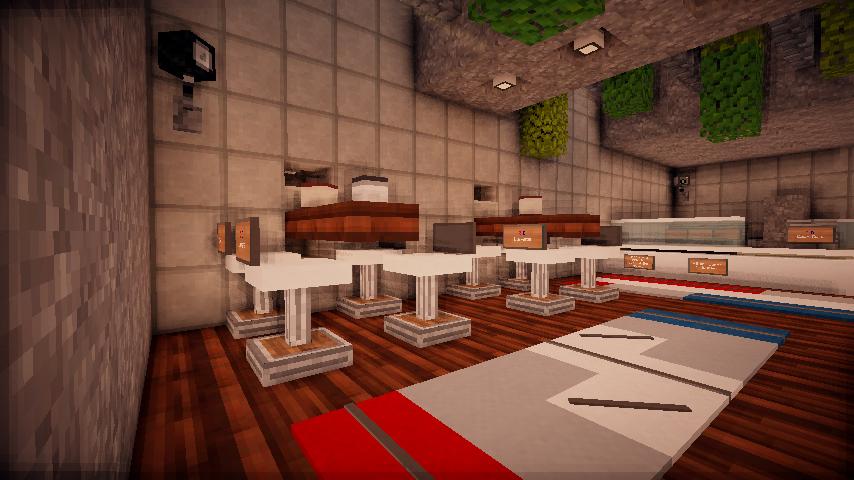 [Modern] Ice Cream Parlour Minecraft Map