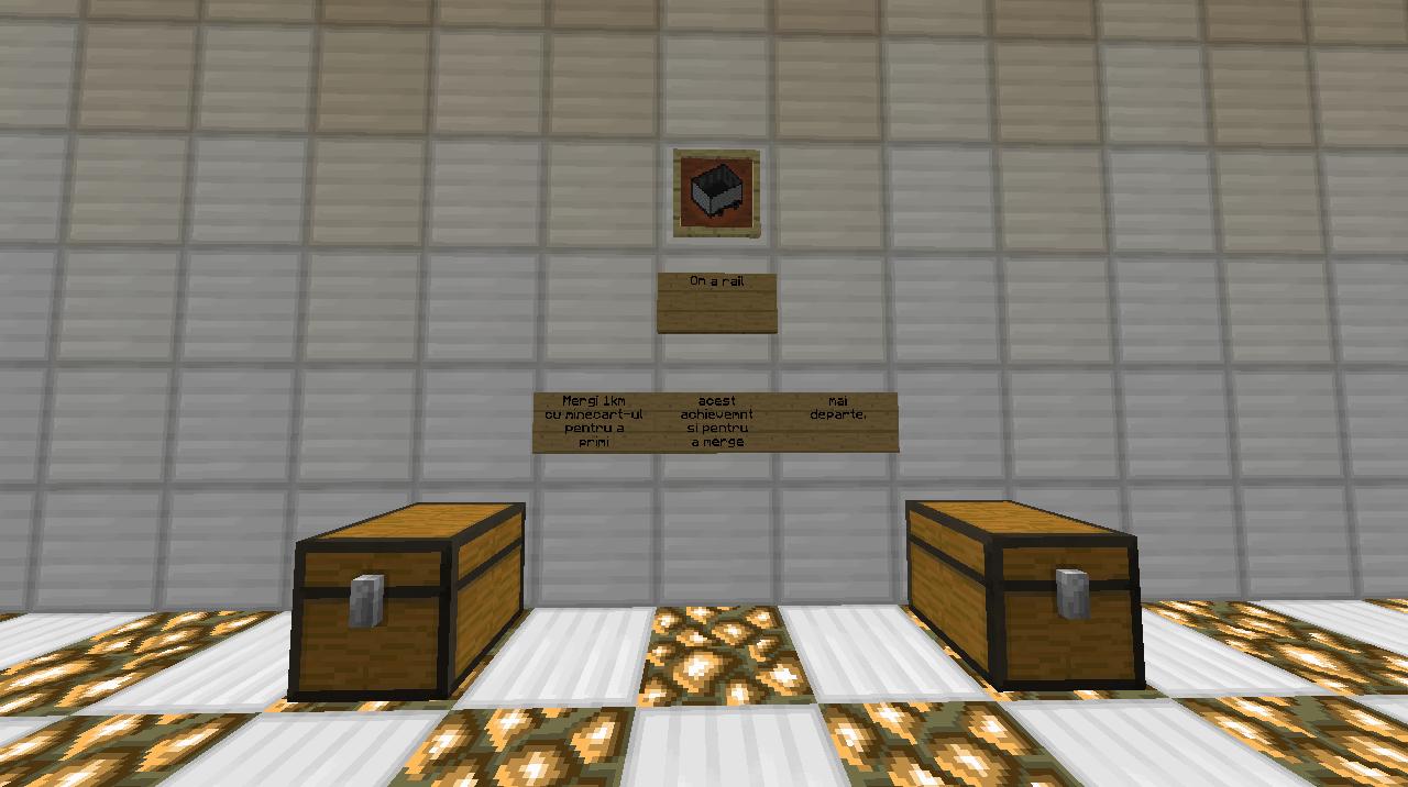 Achievements World Minecraft Map