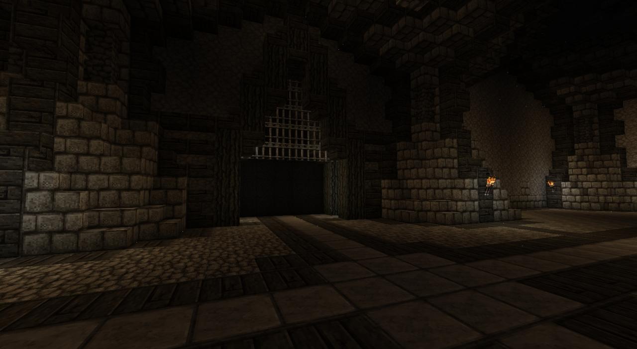 Dwarven/Gothic Hall Minecraft Map