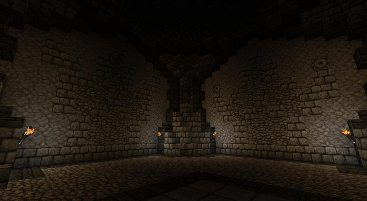 Dwarven/Gothic Hall Minecraft Map