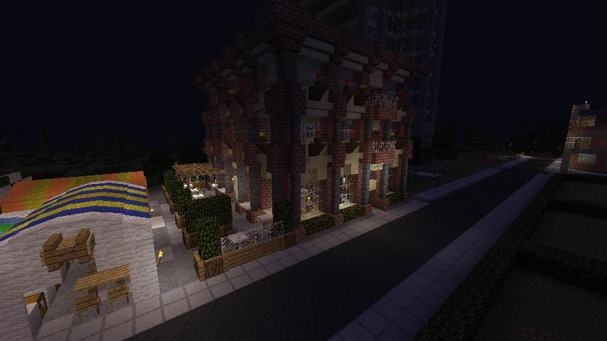 Very moody Restaurant Minecraft Map