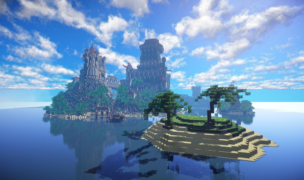 Cliff Fortress 2014 Minecraft Map