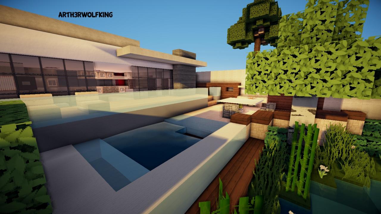 ~Slick~ Modern home by arth Minecraft Map