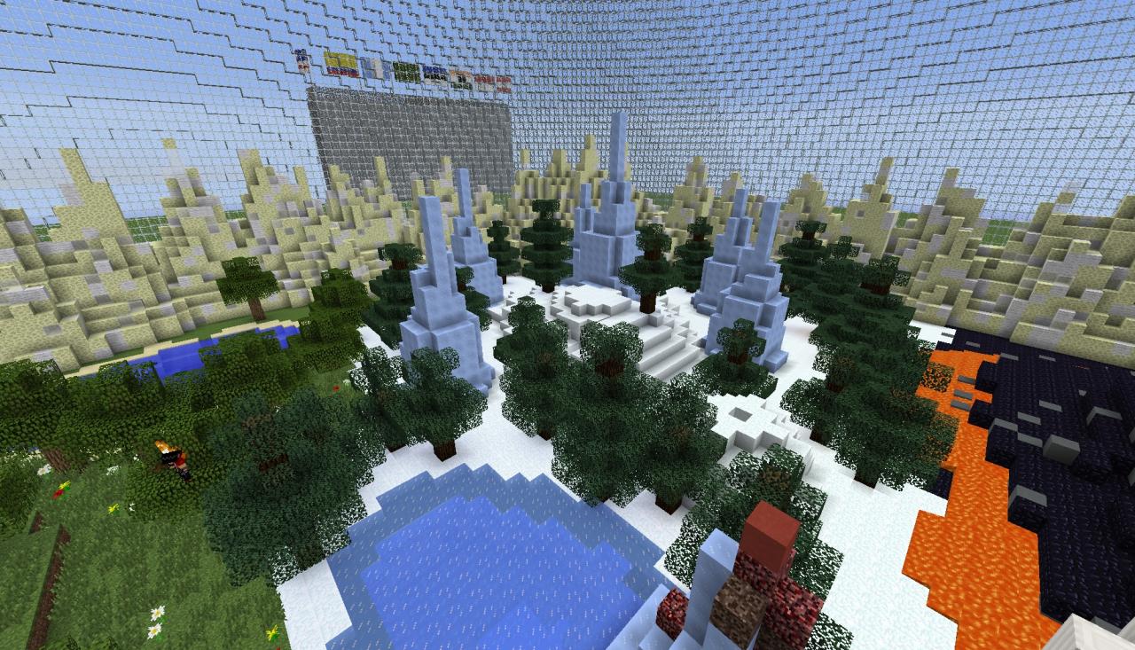 LPCraft Massive PvP Arena Minecraft Map