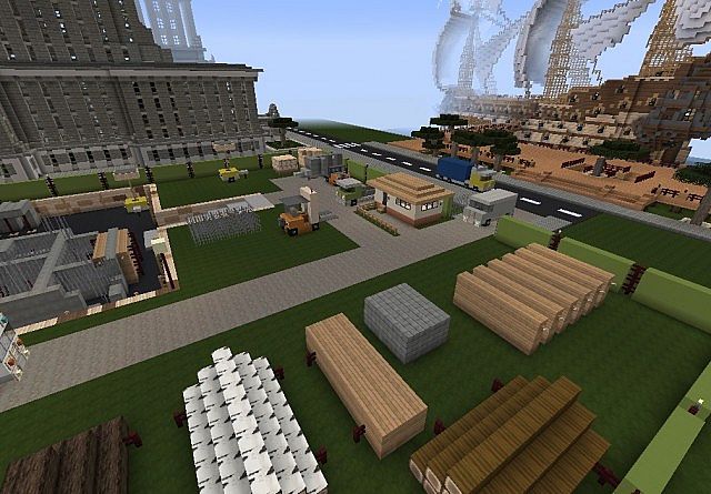 city building Minecraft Map