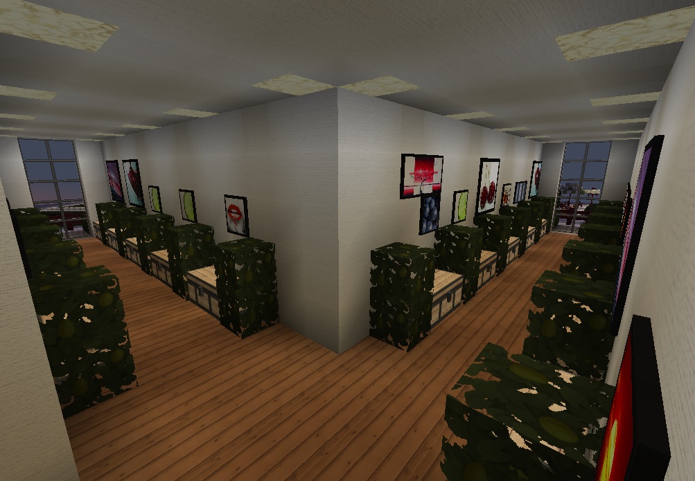 A normal city house Minecraft Map