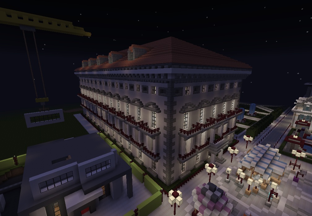 A normal city house Minecraft Map