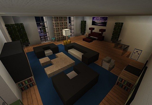A normal city house Minecraft Map