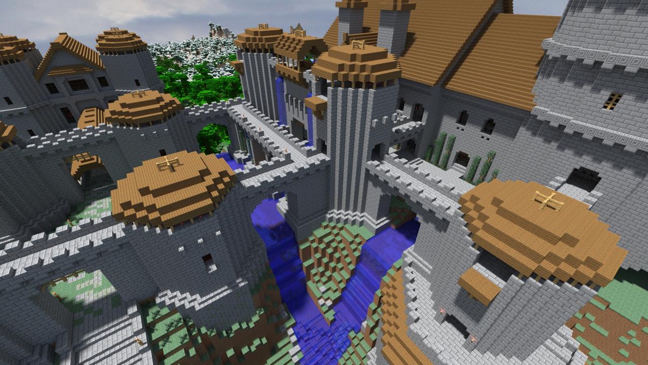 Epic Minecraft Castle: Castello di Musk - A Work in Progress Minecraft Map