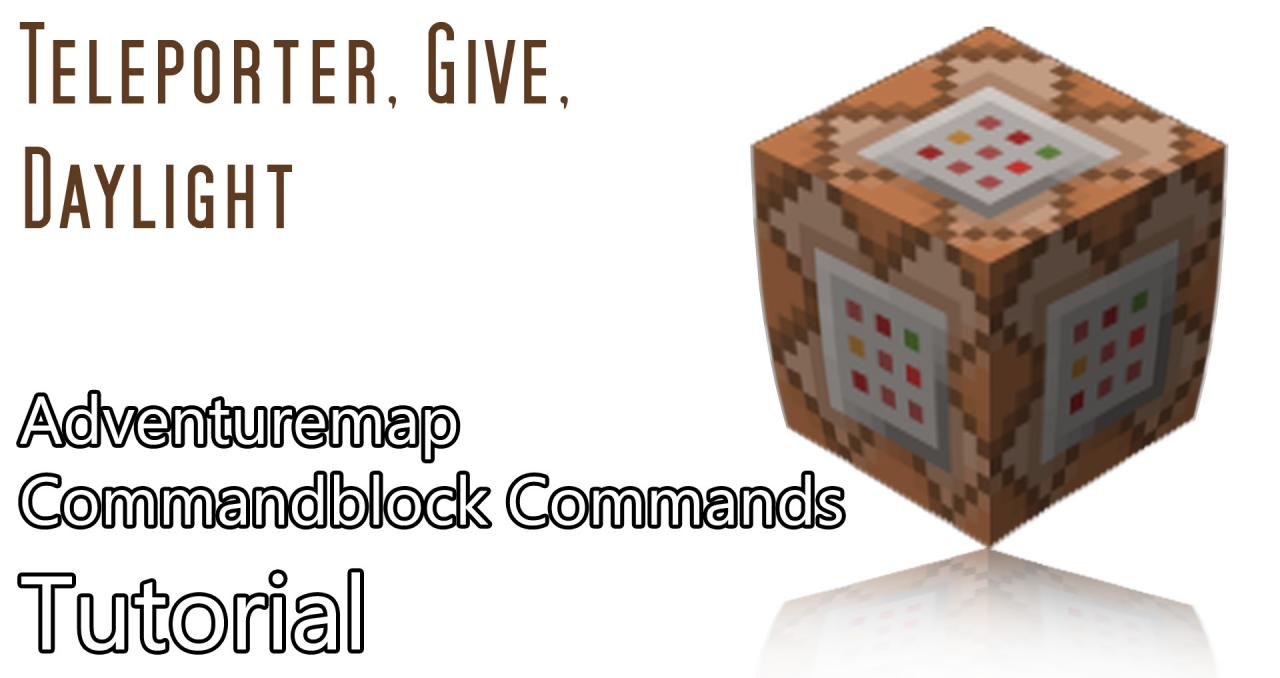 Commandblock Teleporter - Download and Tutorial Video Minecraft Map