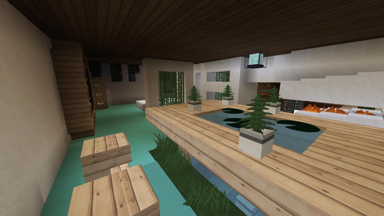 Modern Luxury Home Minecraft Map