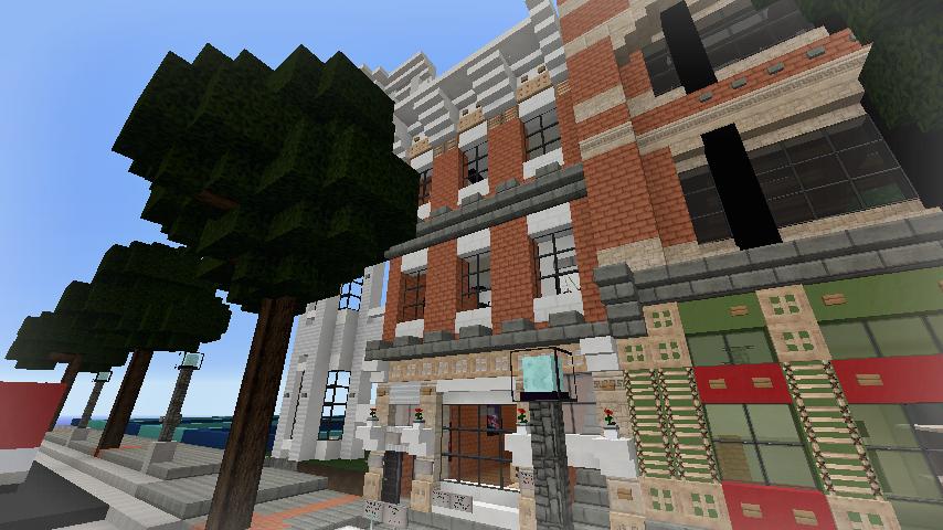 Small Victorian Urban Building Minecraft Map