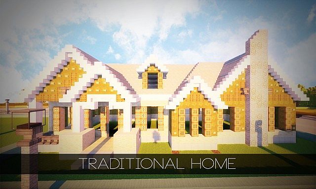 Traditional/Craftsman Home | Based Of a Real Home | WIP | Minecraft Map