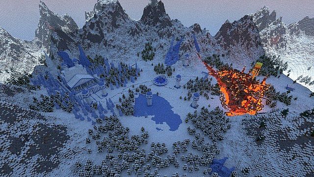Ice Kingdom - Hunger Games Map Minecraft Map