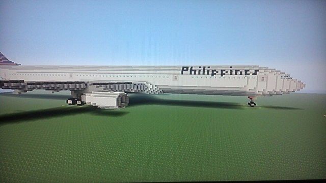 Airbus A340-300 (Philippines Airlines) Minecraft Map