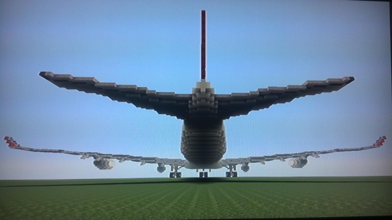 Airbus A340-300 (Philippines Airlines) Minecraft Map
