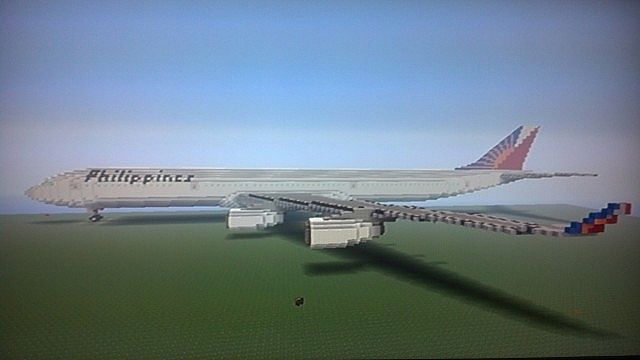 Airbus A340-300 (Philippines Airlines) Minecraft Map