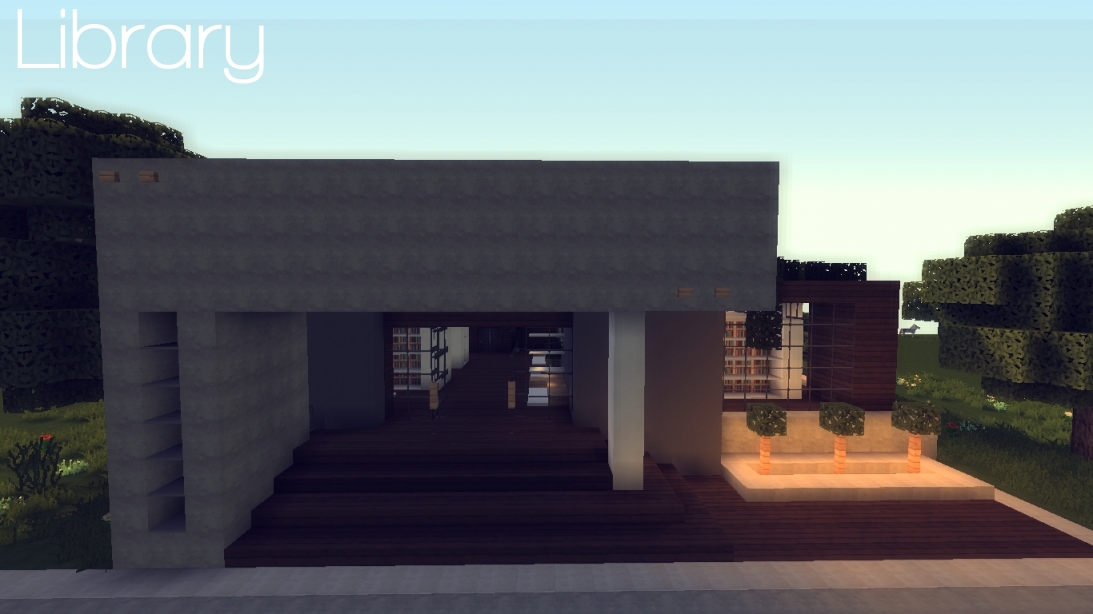 Modern Library Minecraft Map