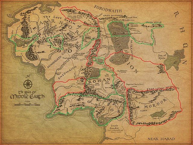 Project Lord Of The Rings Minecraft Map