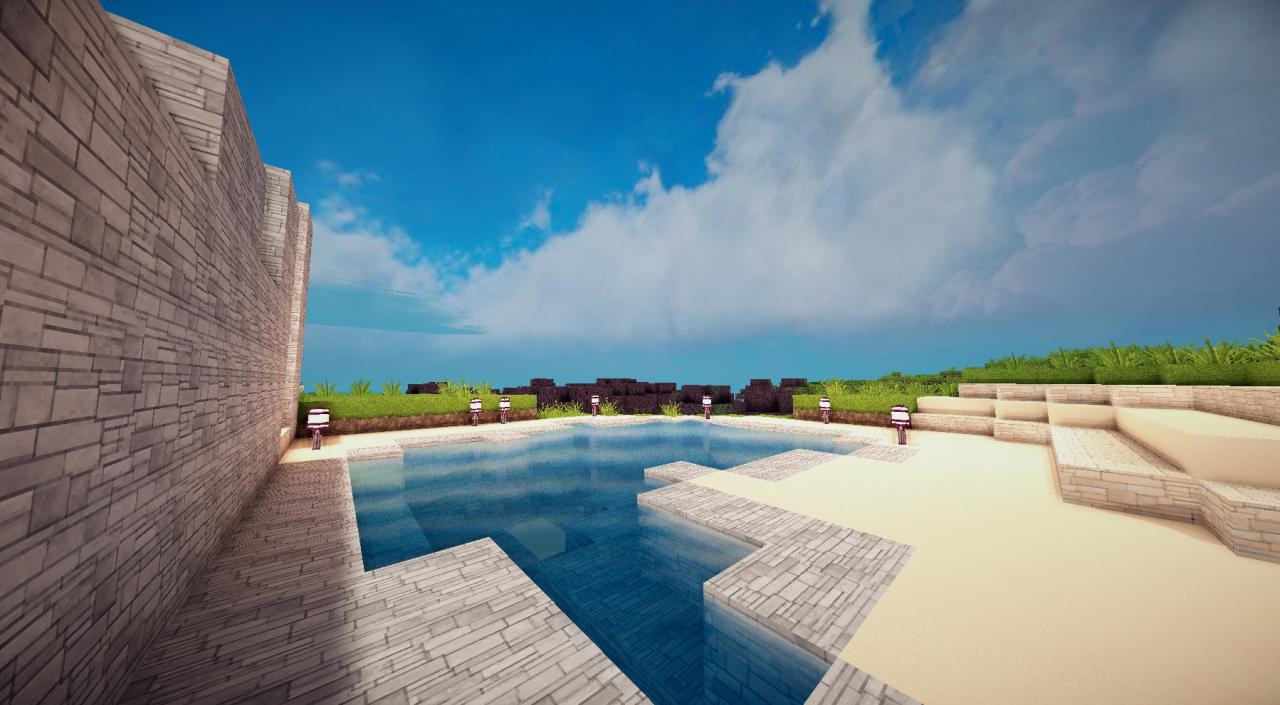 Mirage -A luxury modern house Minecraft Map